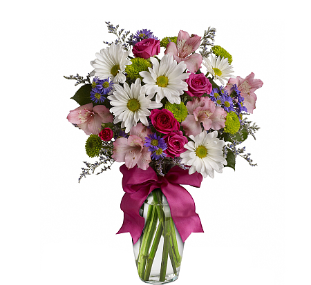 Teleflora's Pretty Please Bouquet (TFWEB511) · Teleflora Budget Flowers ...