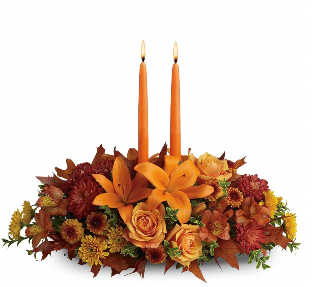 Teleflora's Family Gathering Centerpiece · Teleflora Fall Flowers ...
