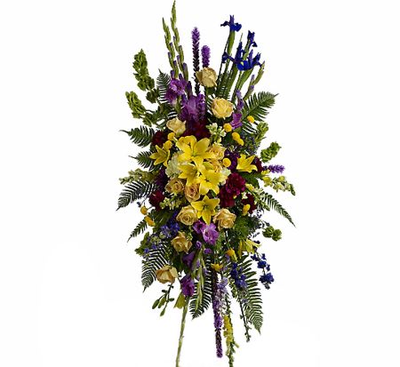 Teleflora's In Loving Memory Spray · Teleflora Funeral Flowers · Canada ...