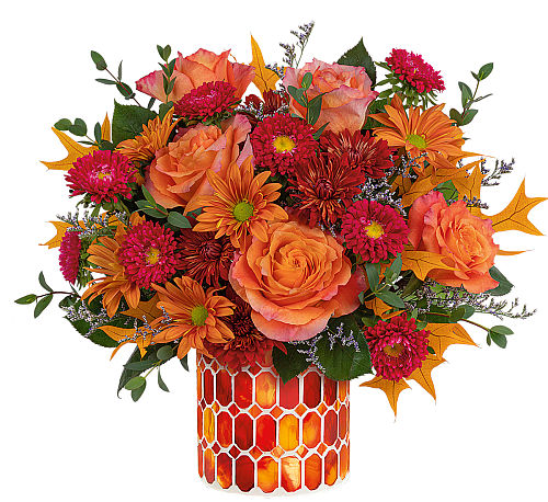 Canada Flowers | Teleflora's Autumn Aglow Bouquet #FA105TA