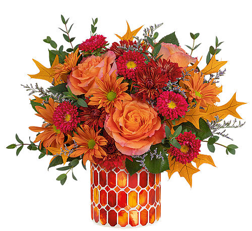Canada Flowers | Teleflora's Autumn Aglow Bouquet #FA105TA