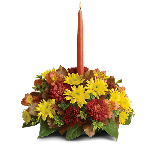 Canada Flowers | Teleflora's Bright to Light Centerpiece #FA25TA