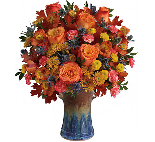 Teleflora's Classic Autumn Bouquet #FA35TA • Canada Flowers