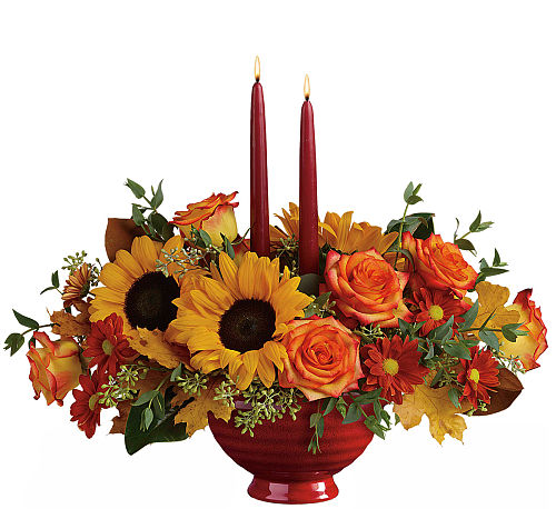 Canada Flowers | Teleflora's Earthy Autumn Centerpiece #FA74TA
