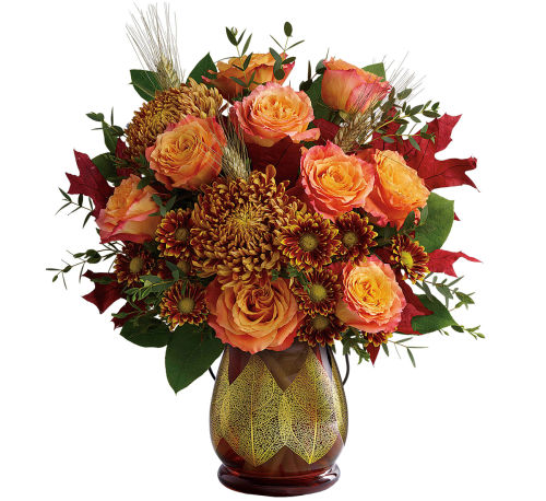 Canada Flowers | Teleflora's Fields Of Amber Bouquet #FA76TA