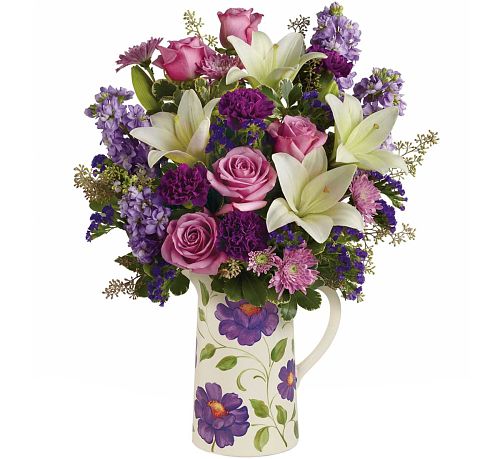 Canada Flowers | Teleflora's Garden Pitcher Bouquet #MD1TA