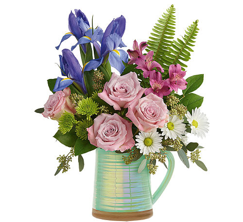 Canada Flowers | Teleflora's Spring is Served Bouquet #SPR40TA