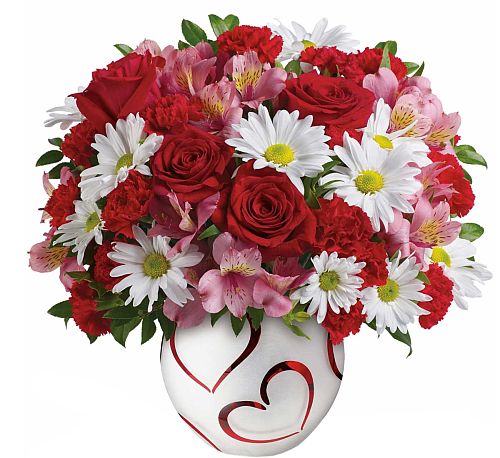 Canada Flowers | Teleflora's Happy Hearts Bouquet #VA1TA