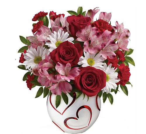 Canada Flowers | Teleflora's Happy Hearts Bouquet #VA1TA