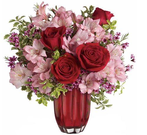 Canada Flowers | Teleflora's Heart's Treasure Bouquet #VA40TA
