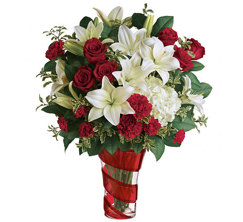 Canada Flowers | Teleflora's Work Of Heart Bouquet #VA57TA